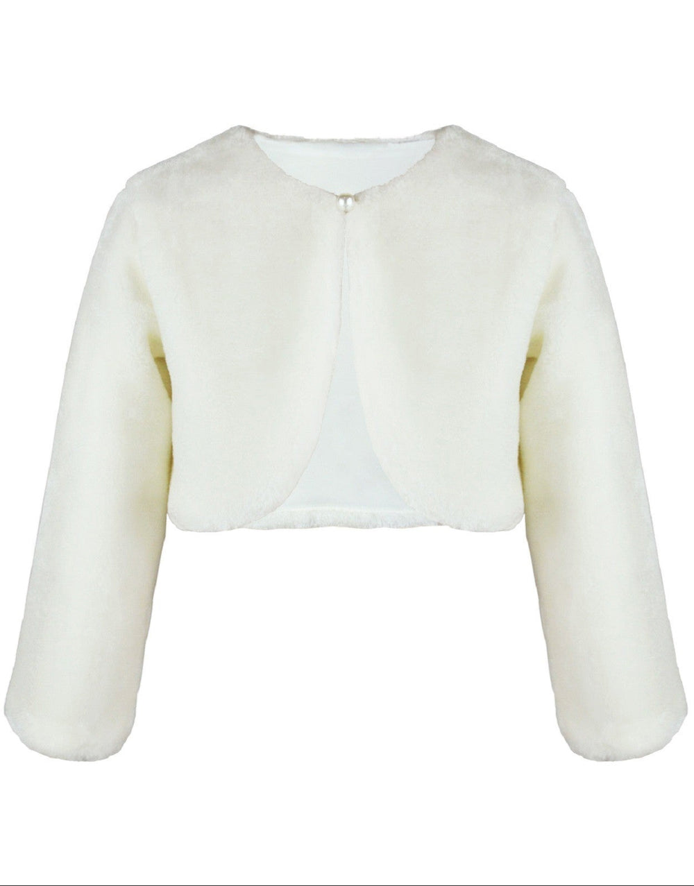 Girls Formal Coat - Ivory Coat